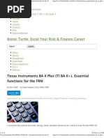 BA 2 Plus Tutorial | PDF | Interest | Calculator