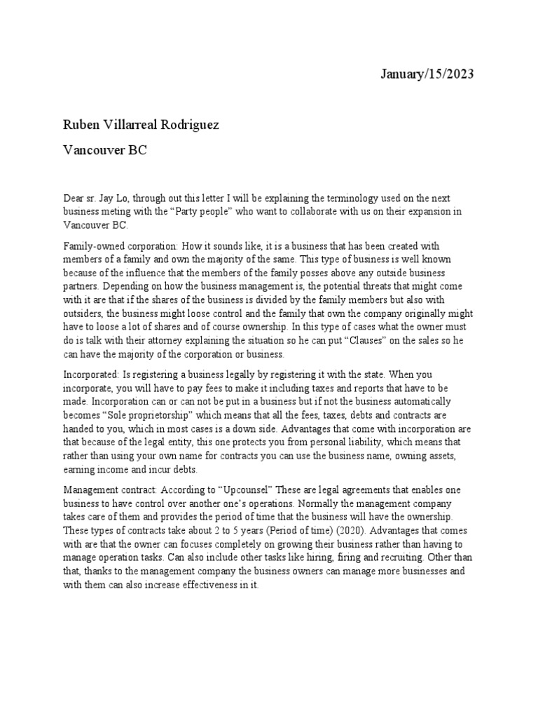 Mini Case Study 1 PDF Marriott International Corporations