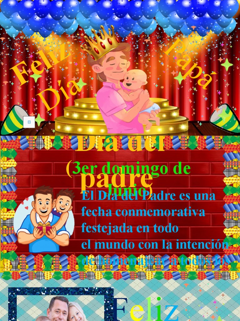 Plantilla Día Del Padre 3 | PDF