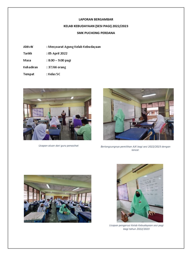 Laporan Bergambar | PDF