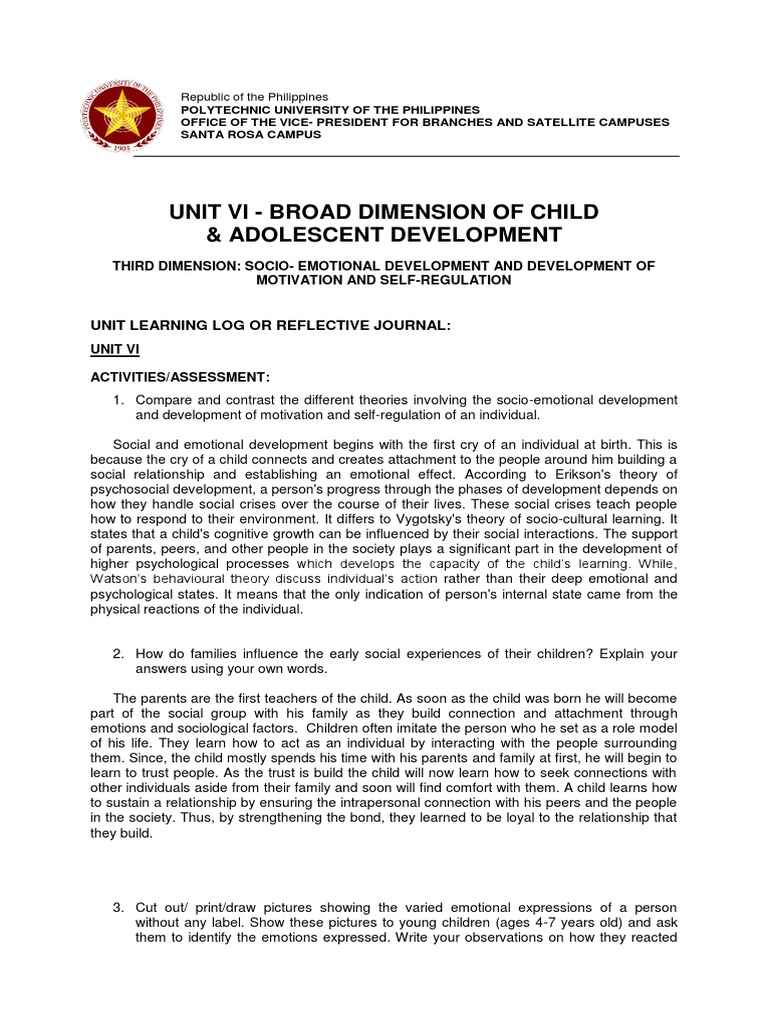 Final Task 2 PDF | PDF | Attachment Theory | Cognitive Science