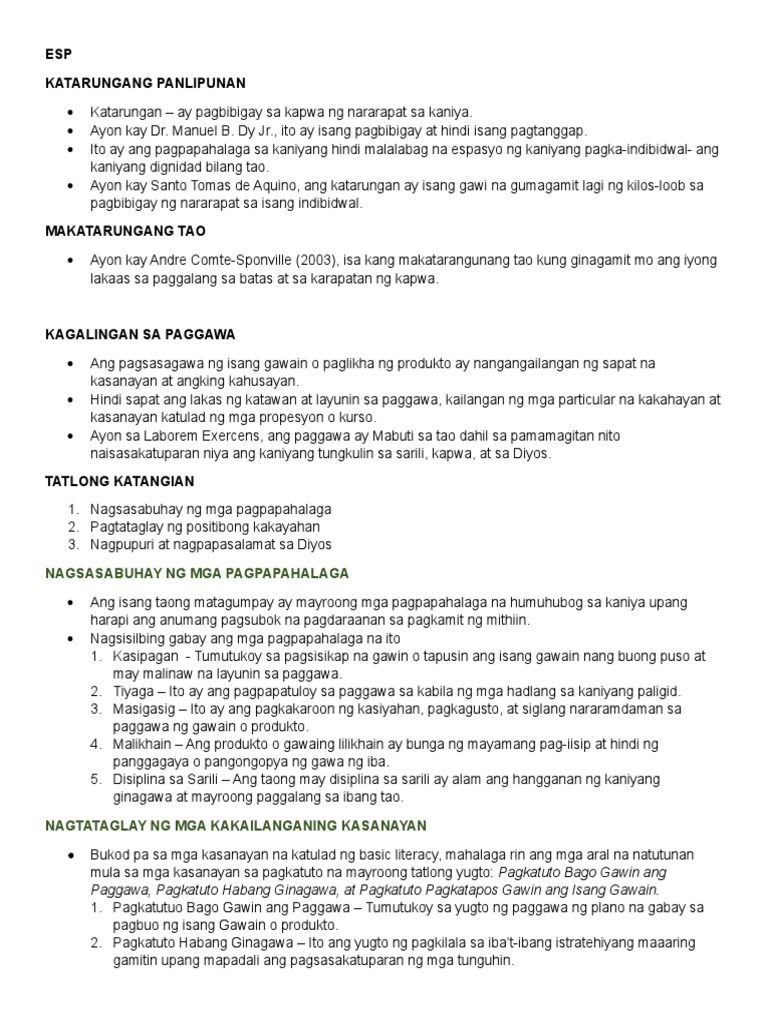 Esp Reviewer g9 | PDF