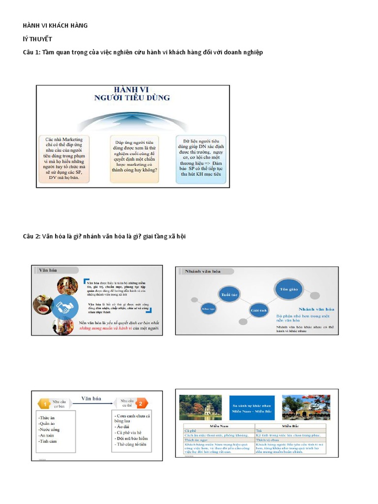 Lý thuyết HVKH | PDF