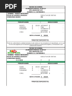 Formato Comisiones | PDF