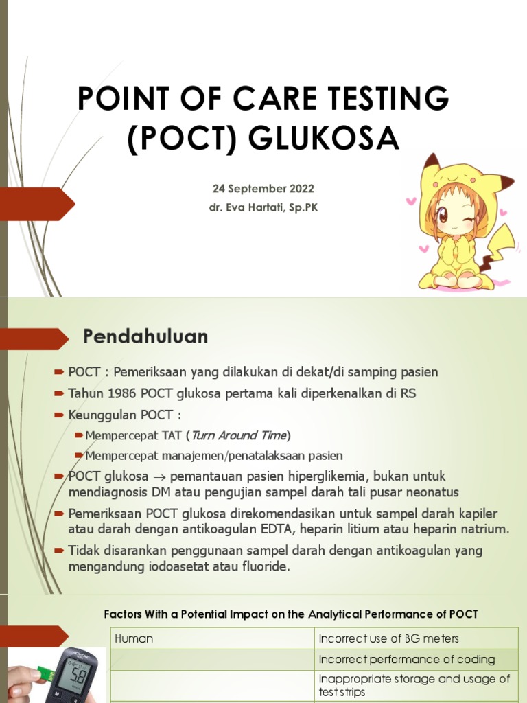 Point of Care Testing (Poct) Glukosa | PDF