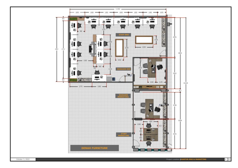 1.1. Denah Furniture | PDF