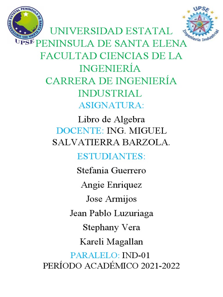 Libro de Algebra-2 | PDF | Proposición | Conjunto (Matemáticas)