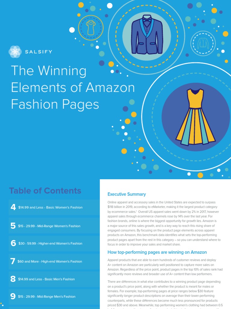 Winning Elements of Amazon Fashion Pages 2019.pdf | PDF | E Commerce ...