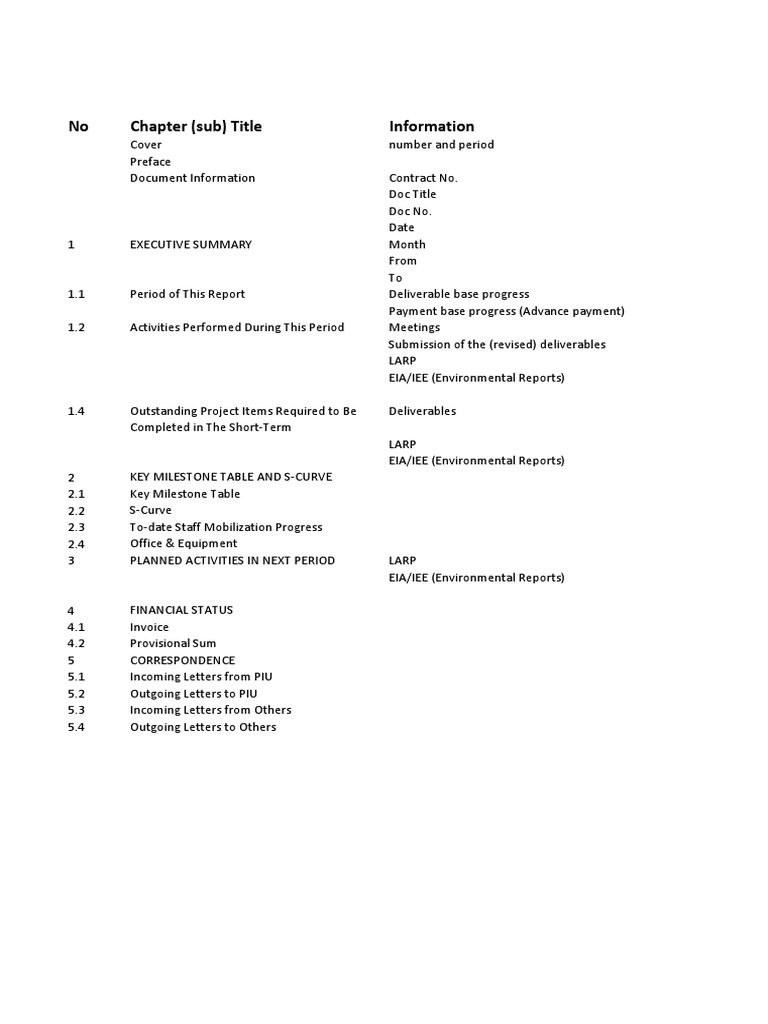 Project Progress Report Summary | PDF | Finance & Money Management | Technology & Engineering