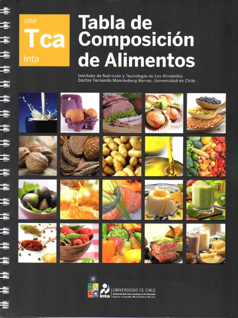 Tabla de Composicion de Alimentos (INTA) PDF | PDF