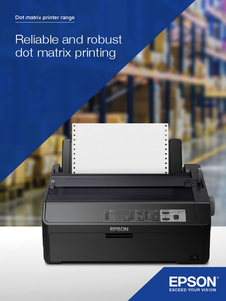 A9138 Brochure Lores en Int Dot - Matrix - Range - Brochure | PDF ...