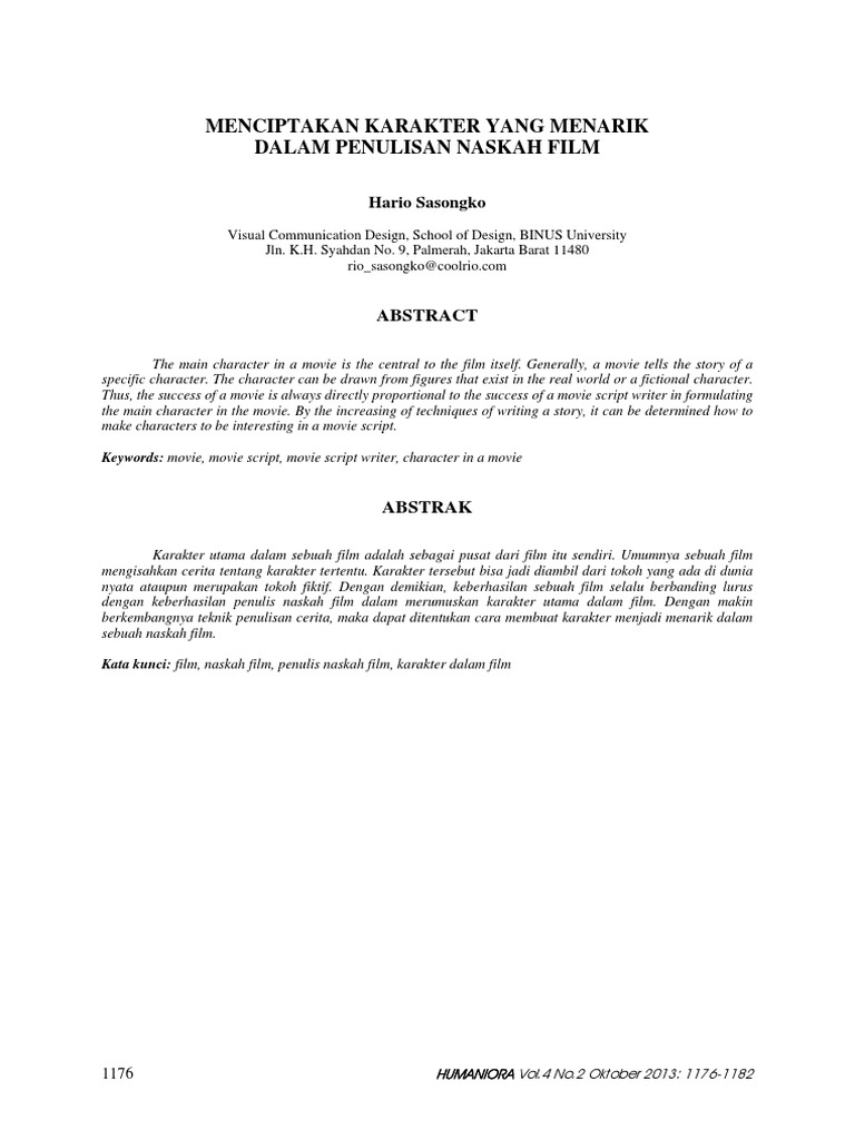 Penulisan Naskah PDF | PDF