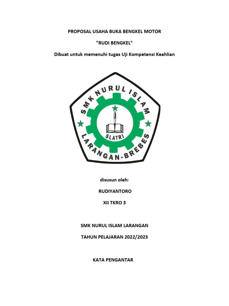 PROPOSAL USAHA-WPS Office | PDF