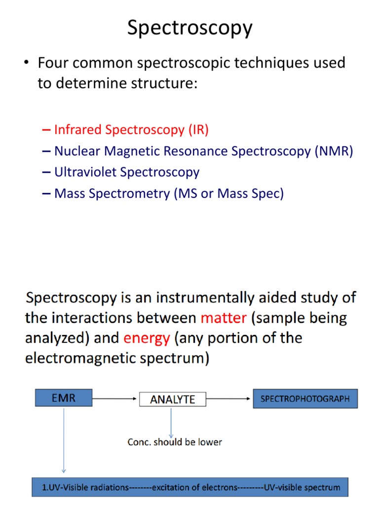 Infrared Lecture 1 Pdf Pdf Infrared Spectroscopy Spectroscopy