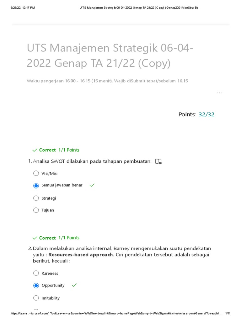 Mejik Quiz PDF | PDF | Karier & Perkembangan | Bisnis