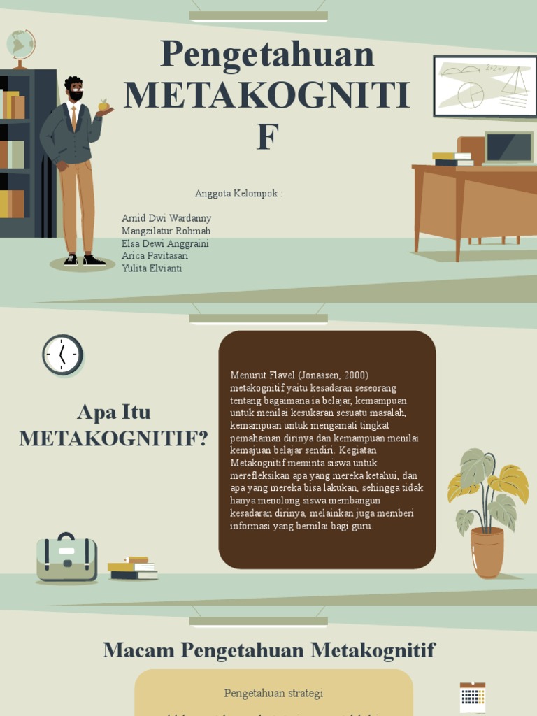Pengetahuan Metakognisi | PDF