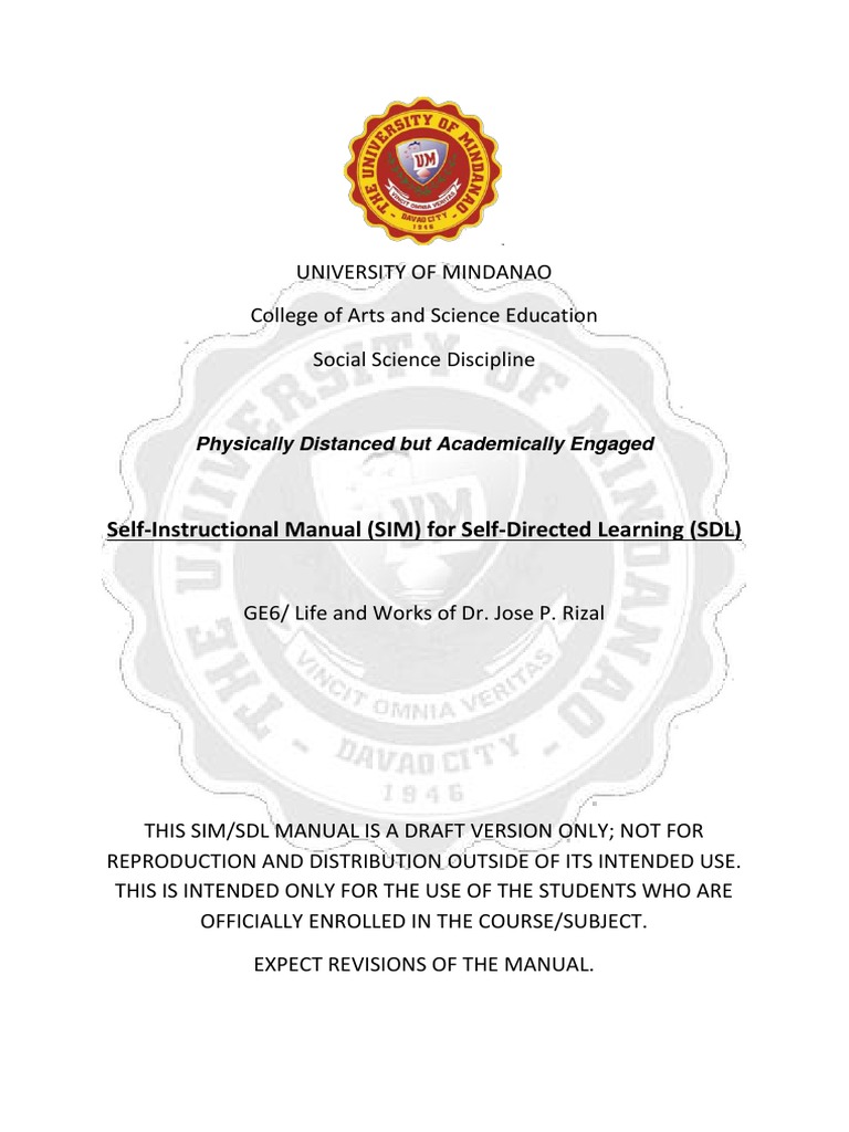 GE 6 SIM Ulo 5 Week 5 (Filipino Version) | PDF | Academic Dishonesty | Plagiarism