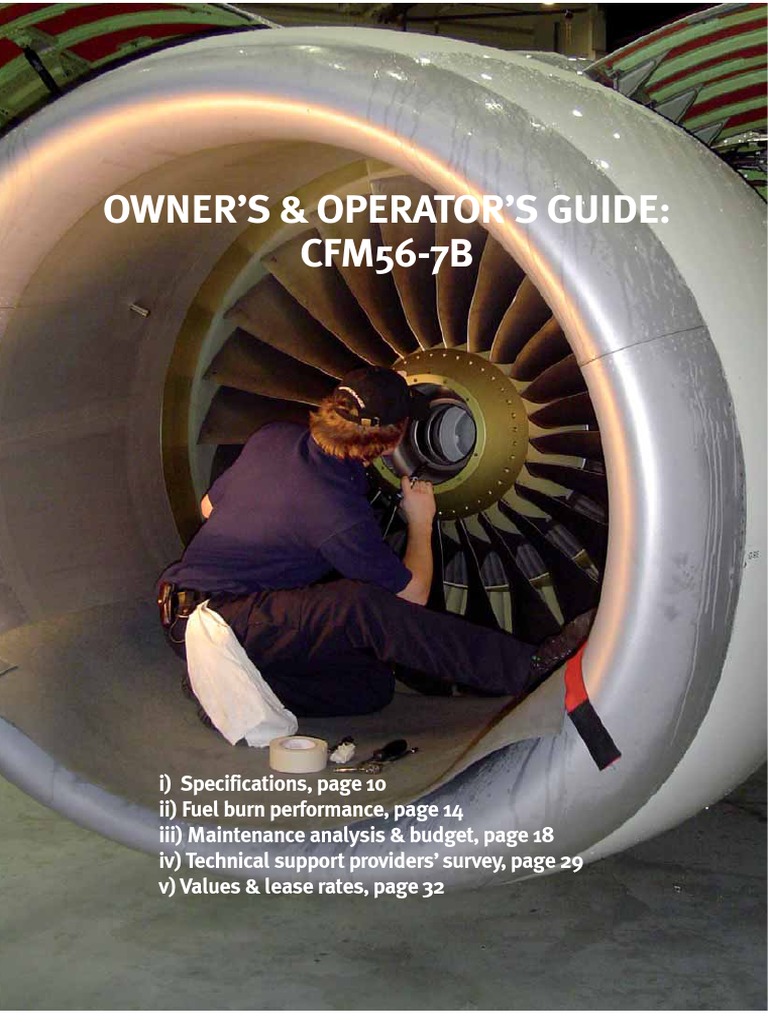 Issue58 CFM56 7B Guide PDF | PDF | Aerospace | Vehicles