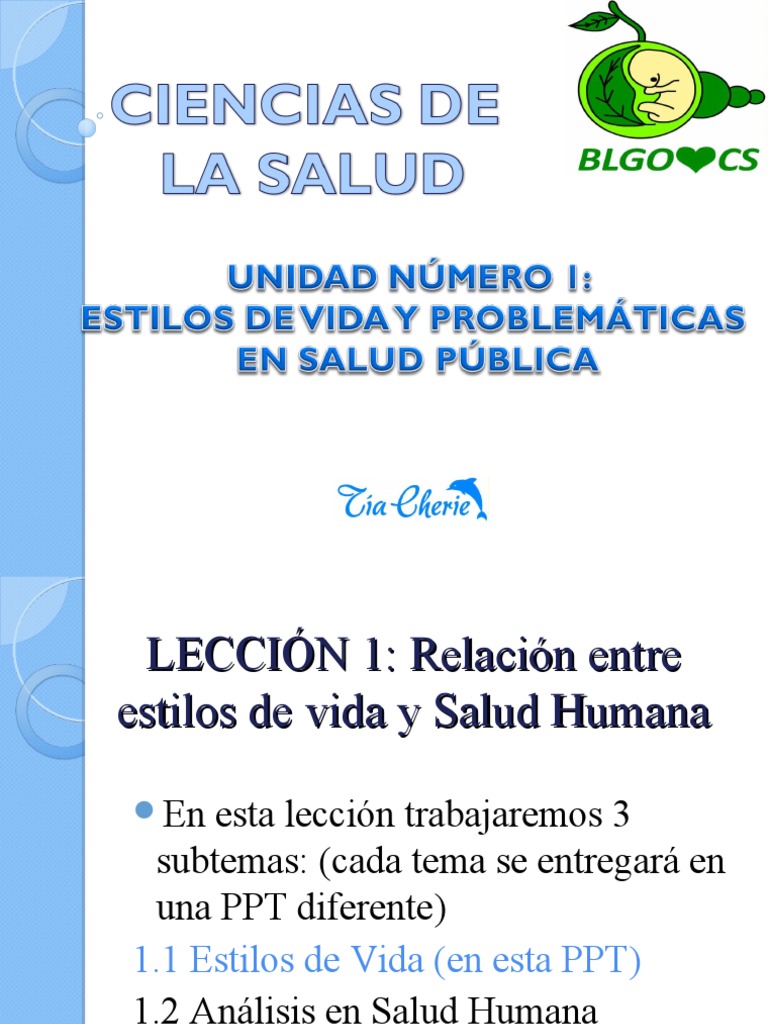 Estilos de Vida y Salud Humana | PDF | Salud y bienestar
