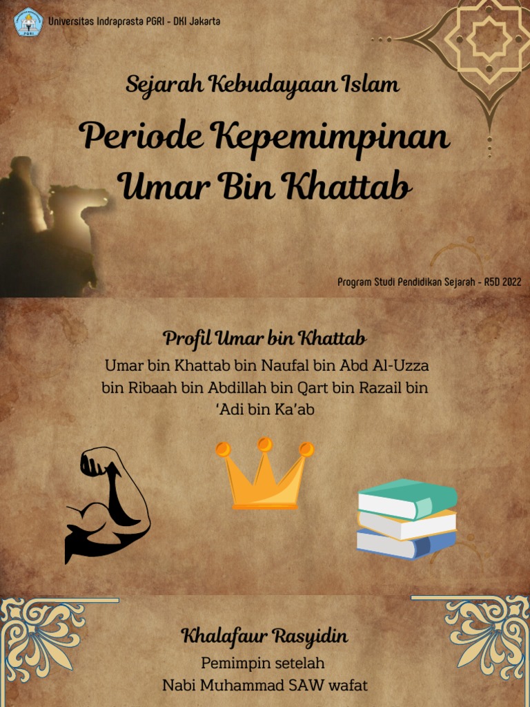 Sejarah Kepemimpinan Umar Bin Khatab | PDF