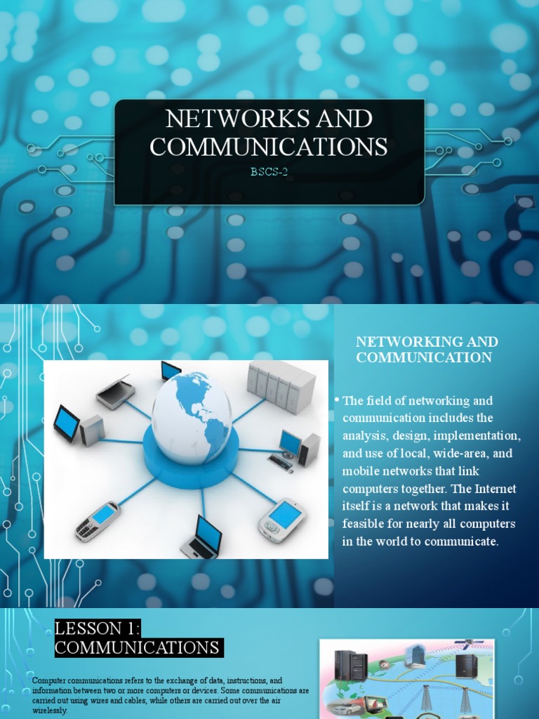 Networking & Communication Basics | PDF | Osi Model | Internet Protocol Suite
