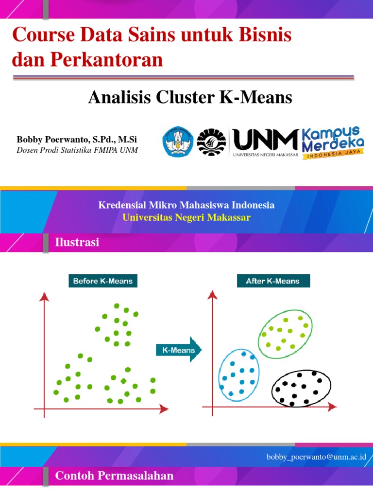 Analisis Cluster K-Means PDF | PDF