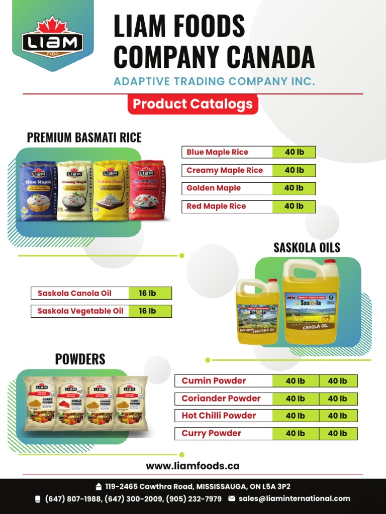 Liam Catalogs | PDF | Indian Cuisine | Cooking