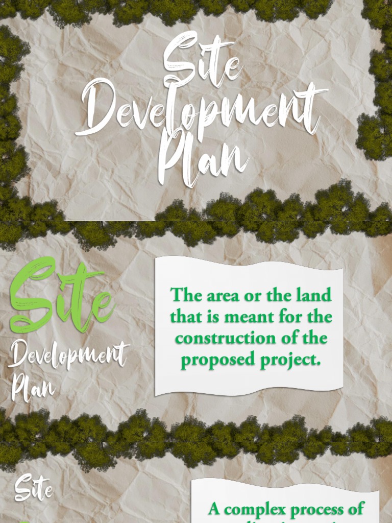 Group 7 - Site Development Plan - PPT PDF | PDF | Basement | Stairs