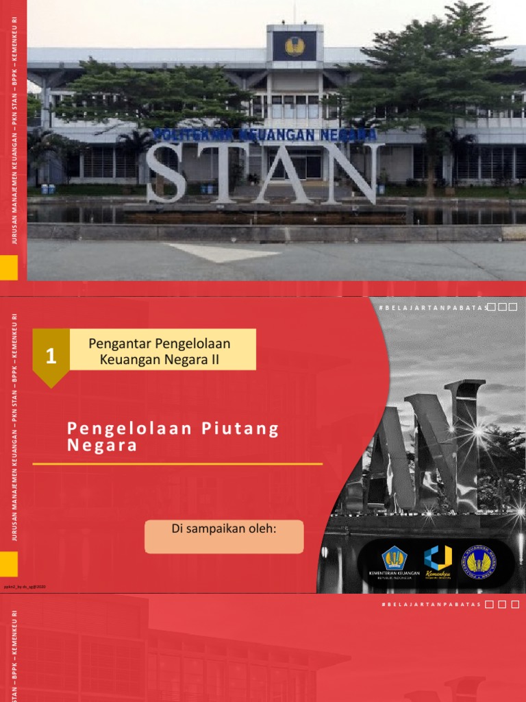 Pengelolaan Piutang Negara di PKN STAN | PDF