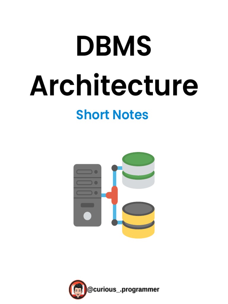 Architecture in DBMS PDF | PDF | Databases | Client–Server Model