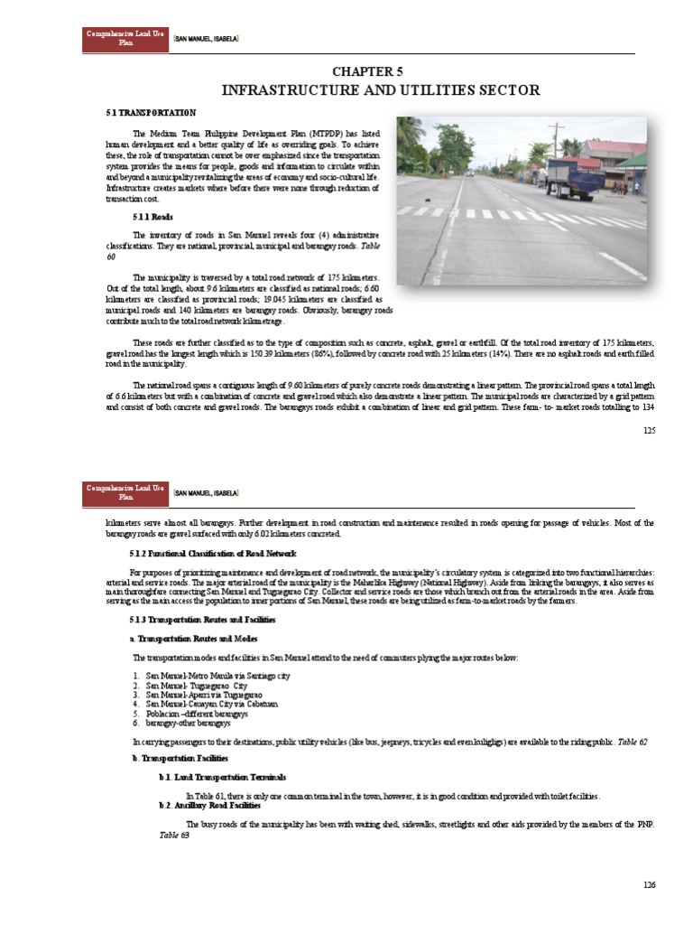 Chapter 5 Infrastructure & Utilities Sector | PDF