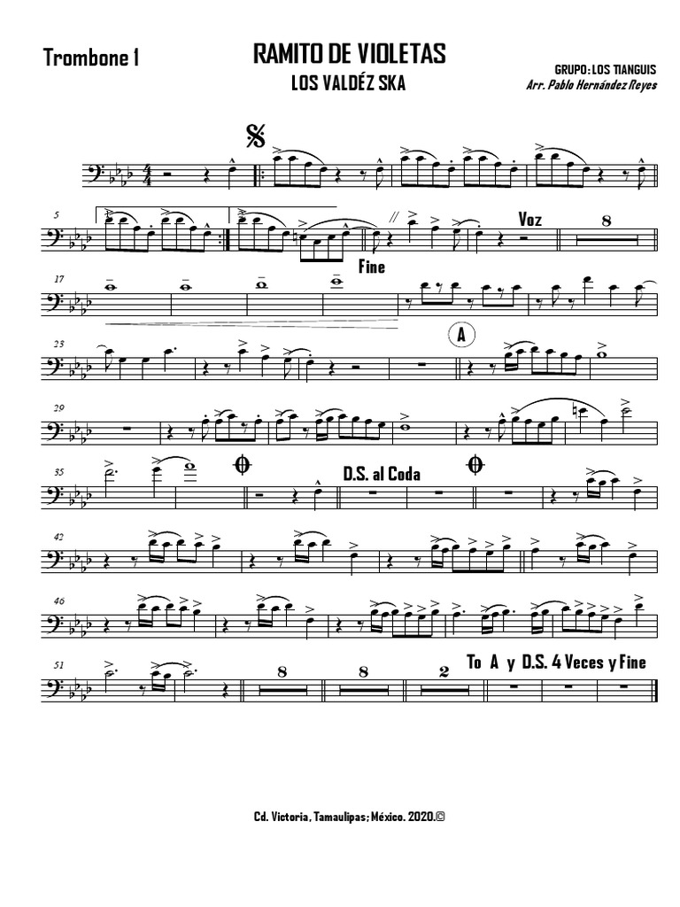 1 TRBN 1 RAMITO DE VIOLETAS | PDF