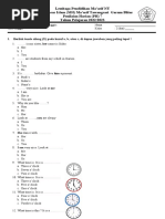Soal Bahasa Inggris Kelas 2 It Is My Family | PDF