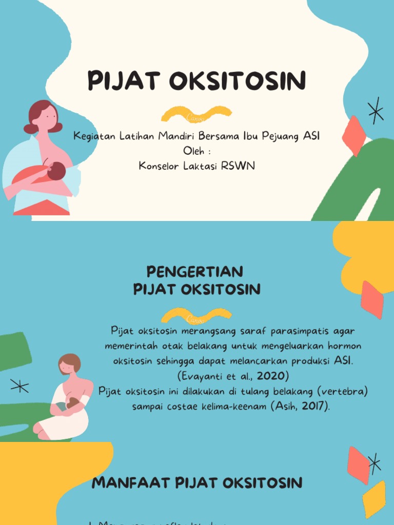 Pijat Oksitosin untuk Ibu Menyusui | PDF | Kesehatan Holistik