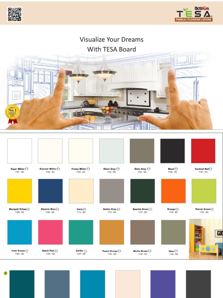 Prelam Shade Card MDF Particle HDHMR Board 2 | PDF