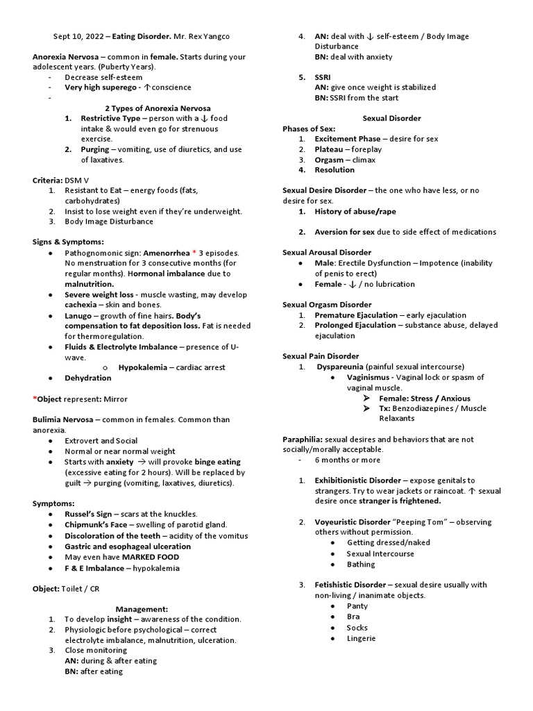 Pysch 2 PNLE | PDF | Intellectual Disability | Attention Deficit Hyperactivity Disorder