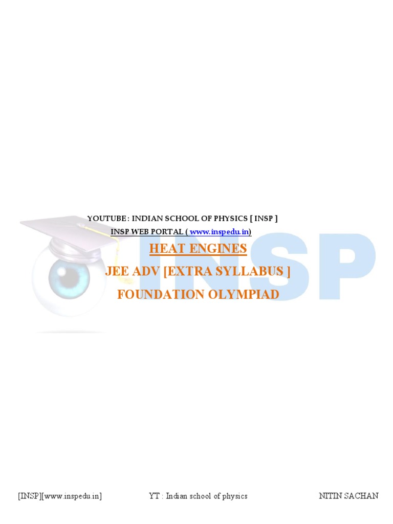 Heat Engines Final Insp Upload | PDF | Heat | Temperature