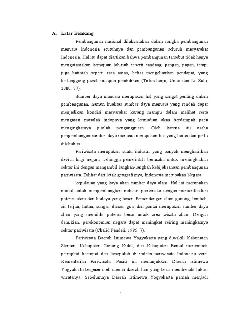 Proposal Benar | PDF