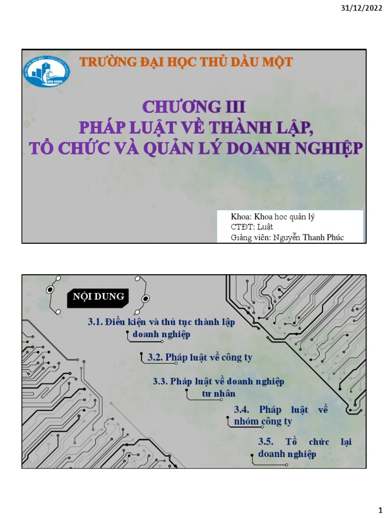 CHƯƠNG III - TTT PDF | PDF
