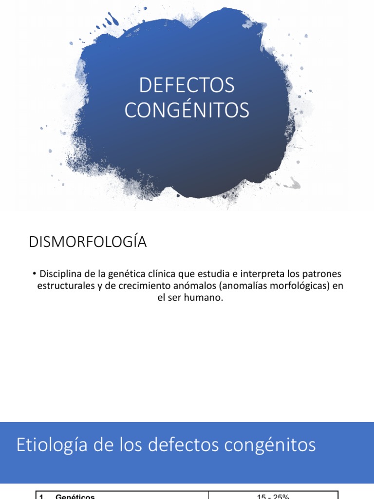 Defectos Congénitos-2021 PDF | PDF | Ciencia y matemáticas