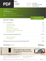 Sewa Bill | PDF | Invoice | Receipt