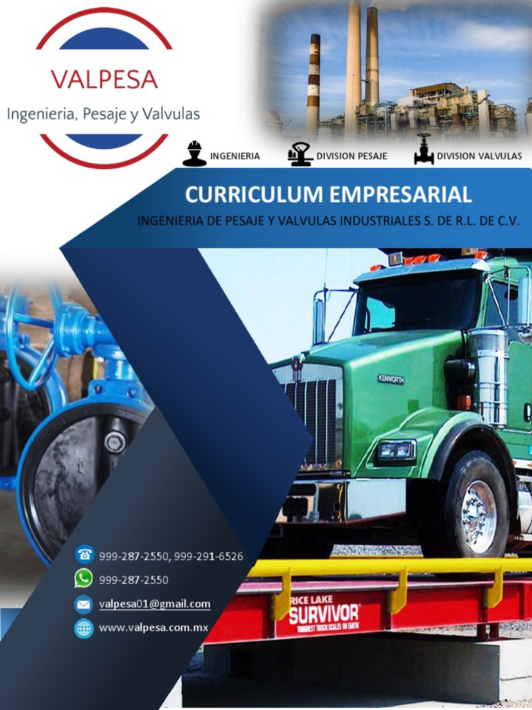 Curriculum Valpesa | PDF | Calidad (comercial) | Calibración