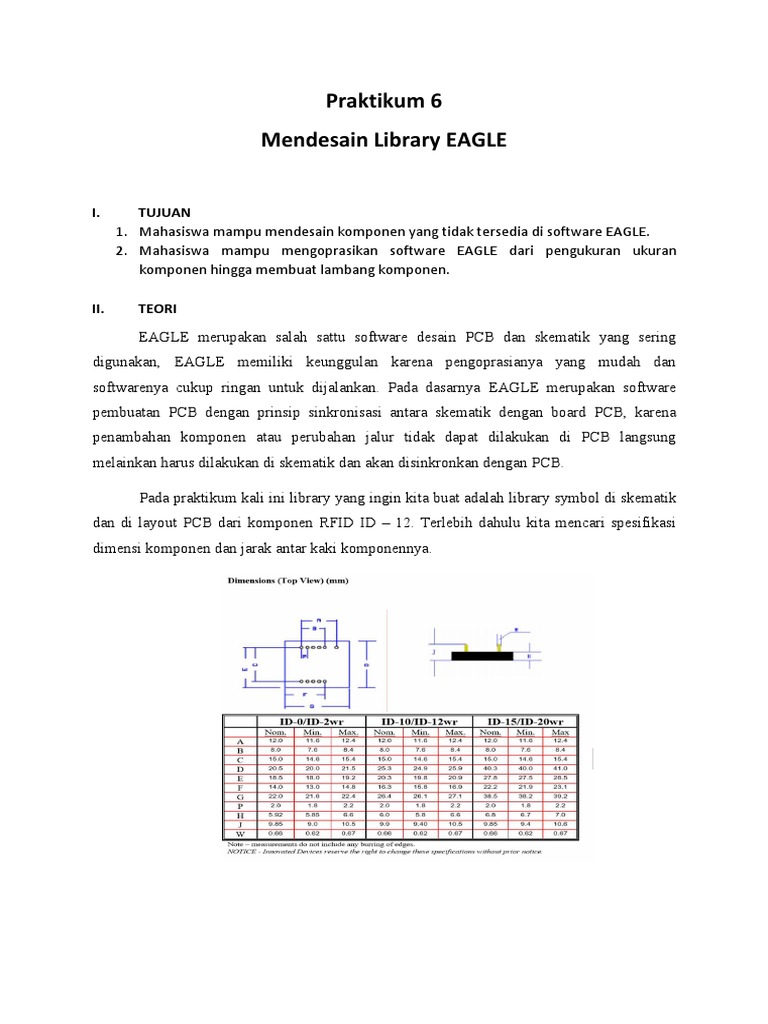 Desain Library EAGLE untuk RFID | PDF | Komputer