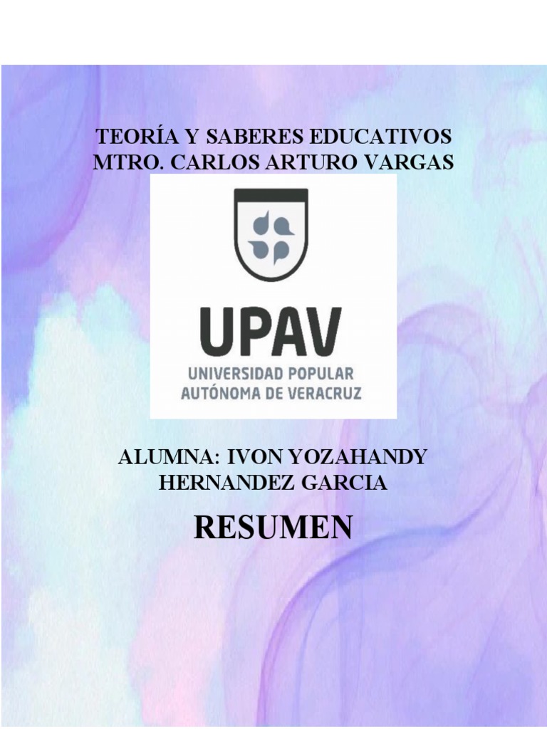 Saberes Educativos Upav | PDF | Globalización | Maestros