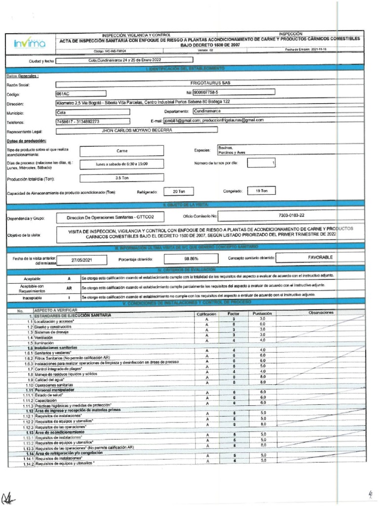 IVC INVIMA - 24 y 25 de Enero 22 | PDF