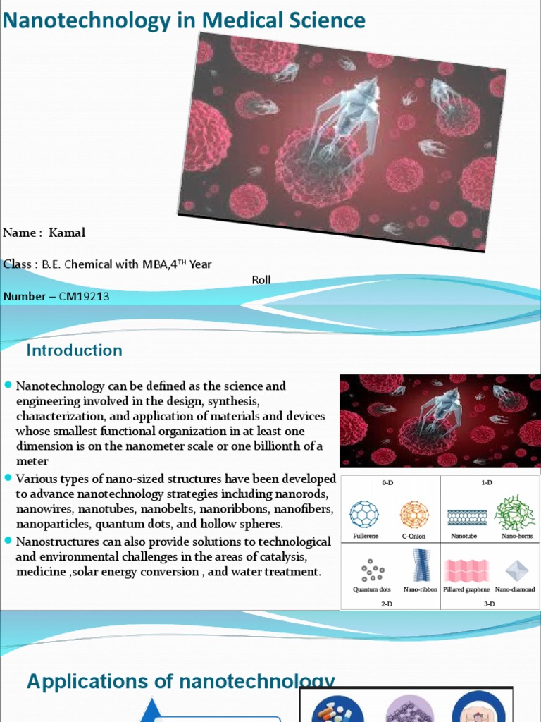 Nanotech's Role in Medicine | PDF