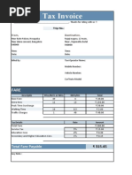 Self Invoice Format For Unregistered PurchasesRCM | PDF