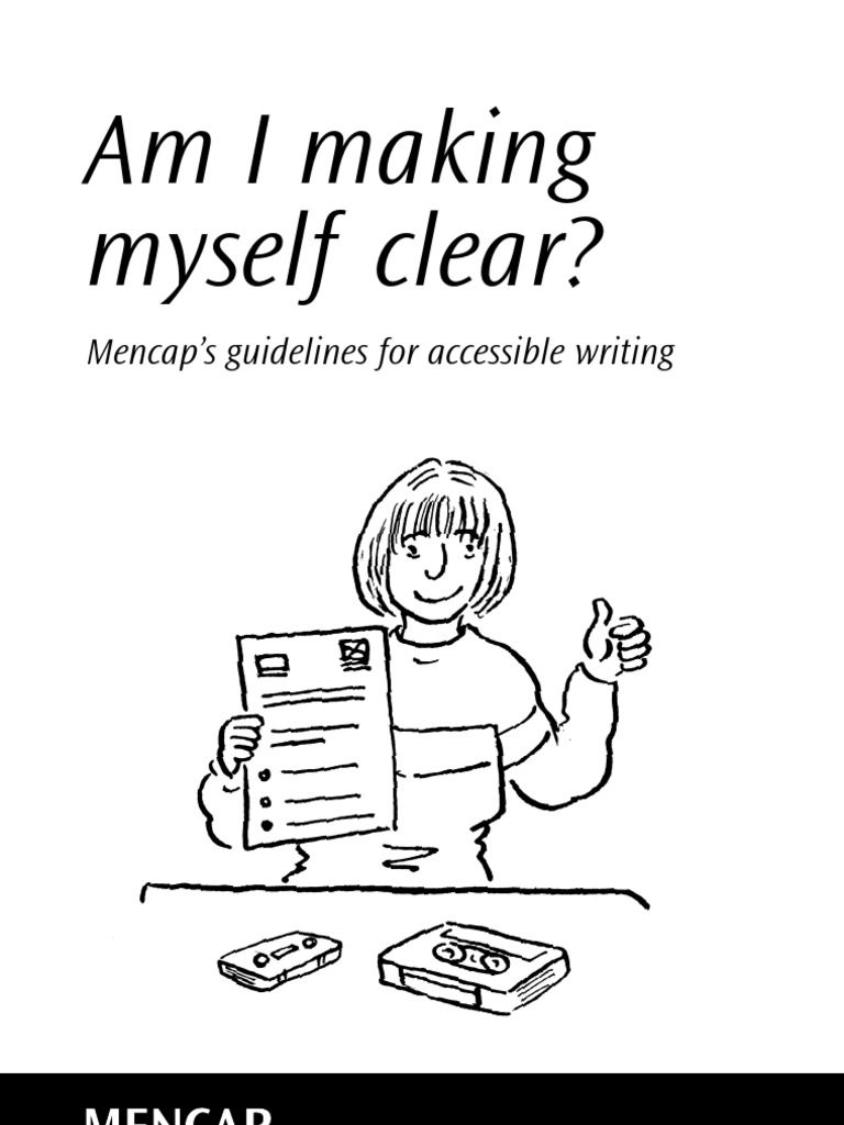 Am I Making Myself Clear | PDF | Typefaces | Accessibility