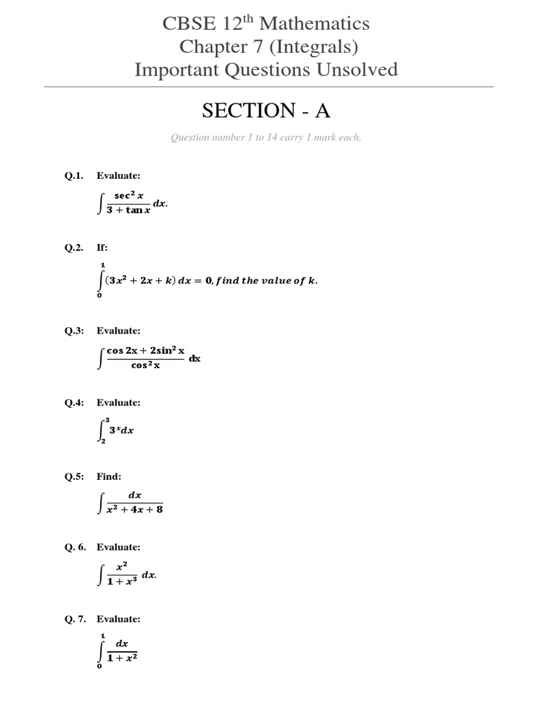 Grade 12 Mathematics | PDF