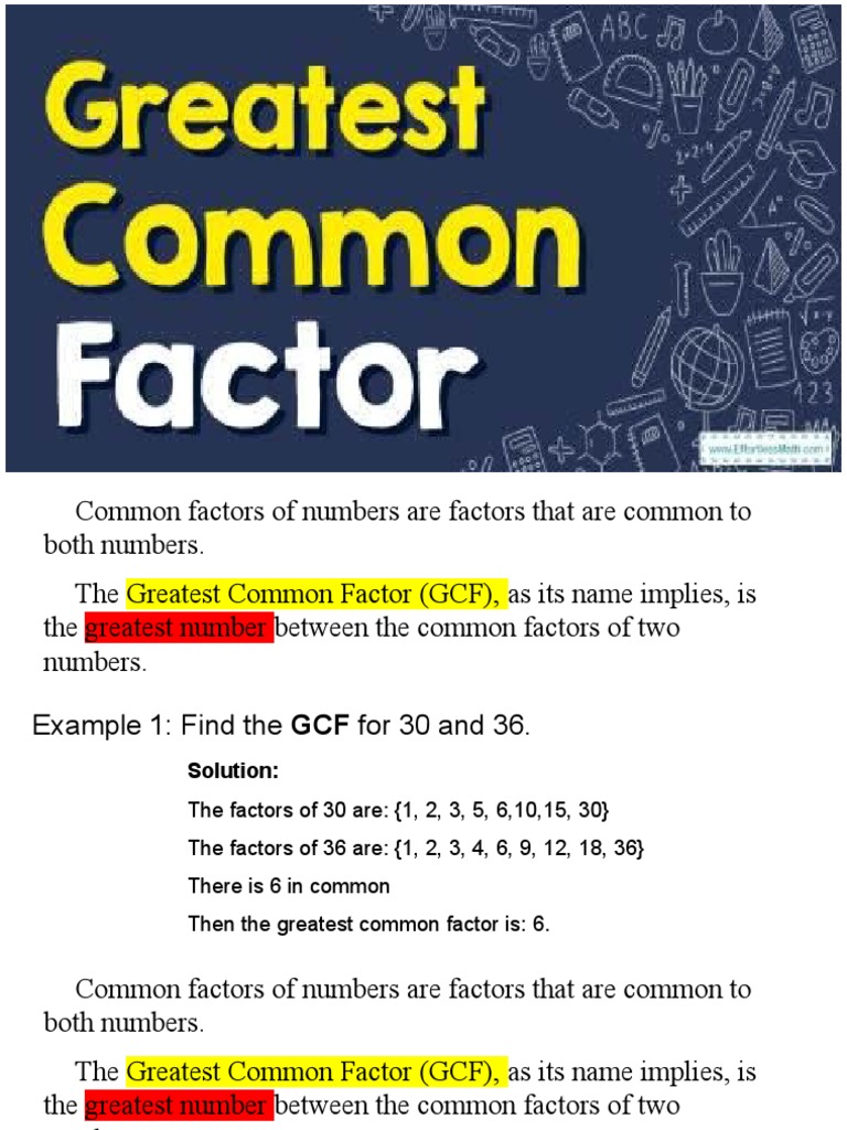 Factoring Polynomials With Common Monomial Factor Pdf Factorization Polynomial